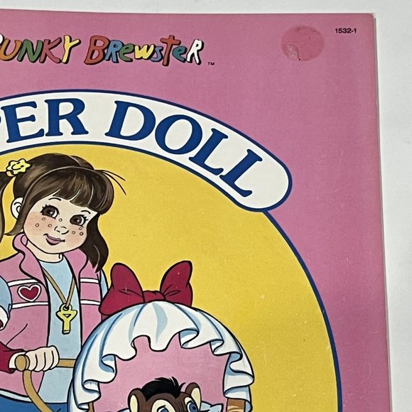 Vintage | Toys | Vintage 986 Punky Brewster Television Show Uncut Paper ...